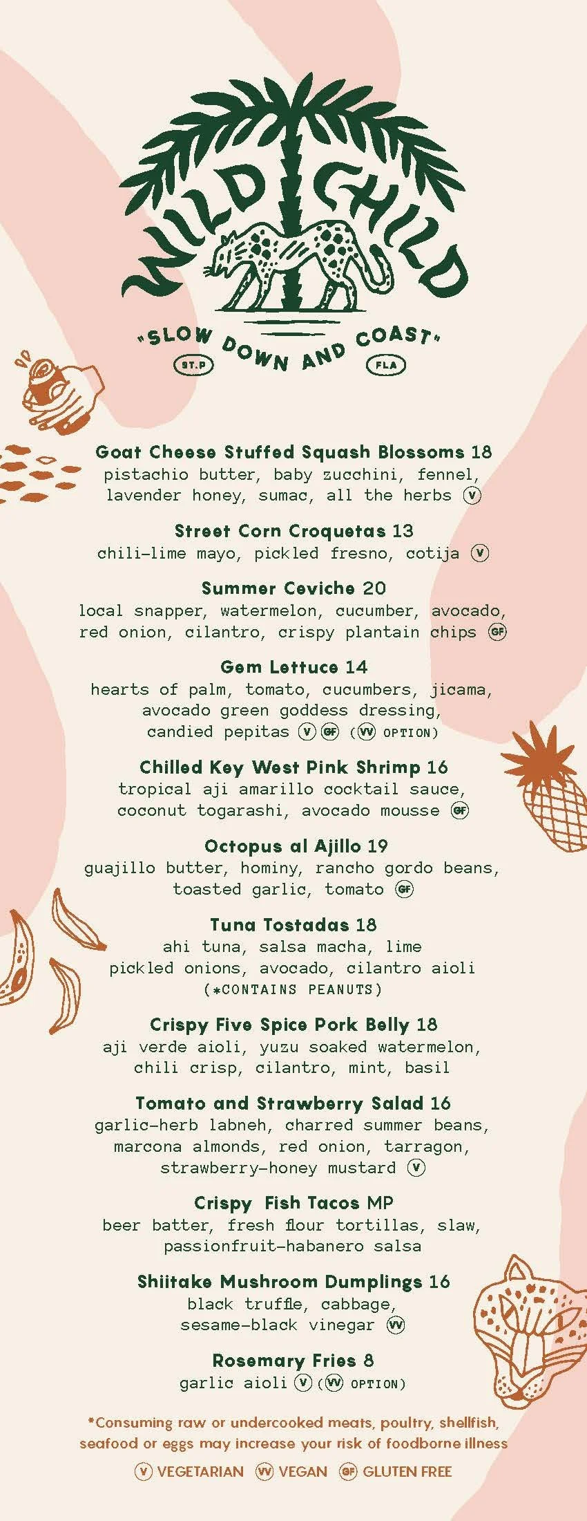Menu — wildchildstpete