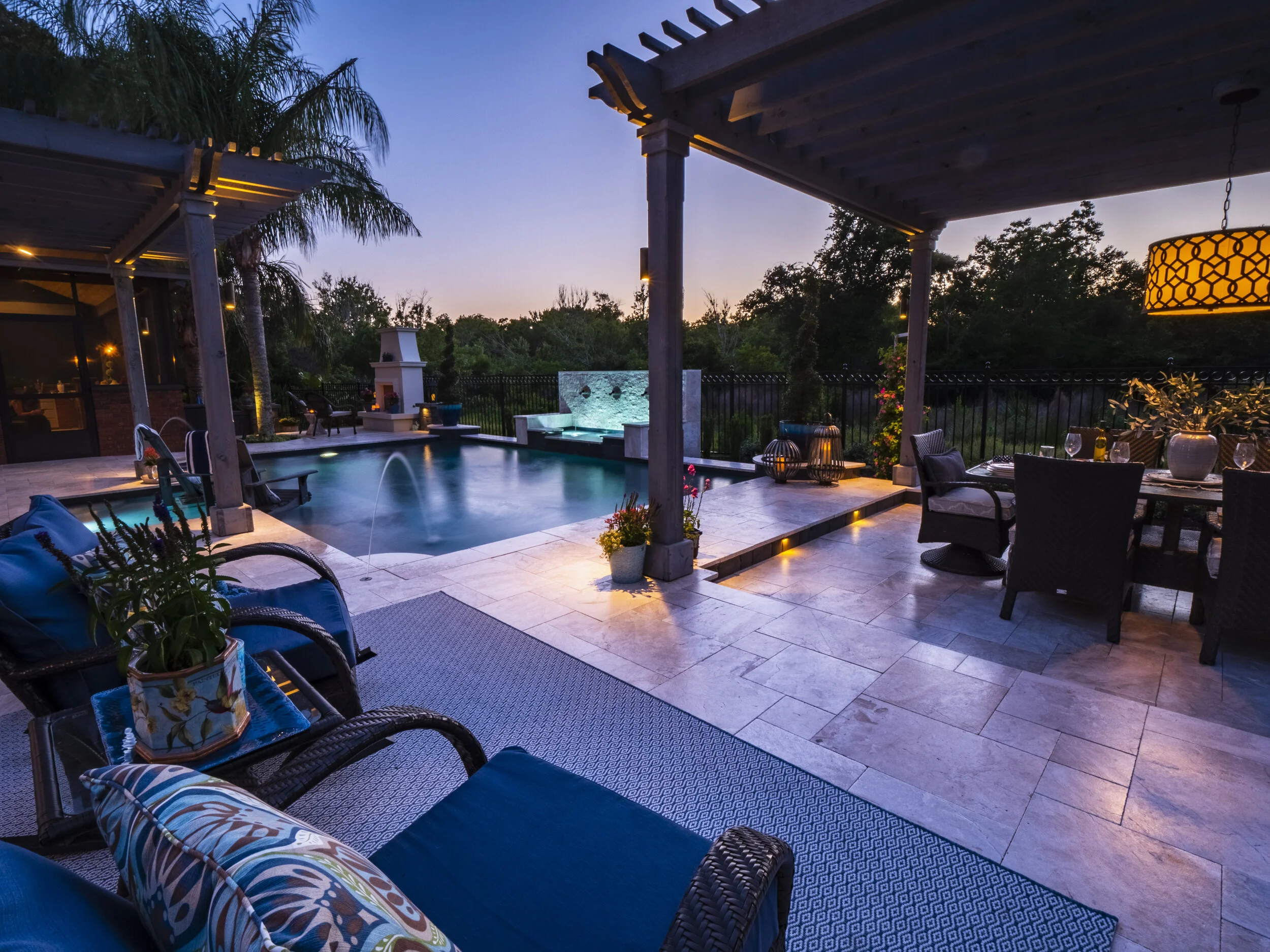 Featured Residential Projects | Backyard Pool | Cabana Jacksonville ...
