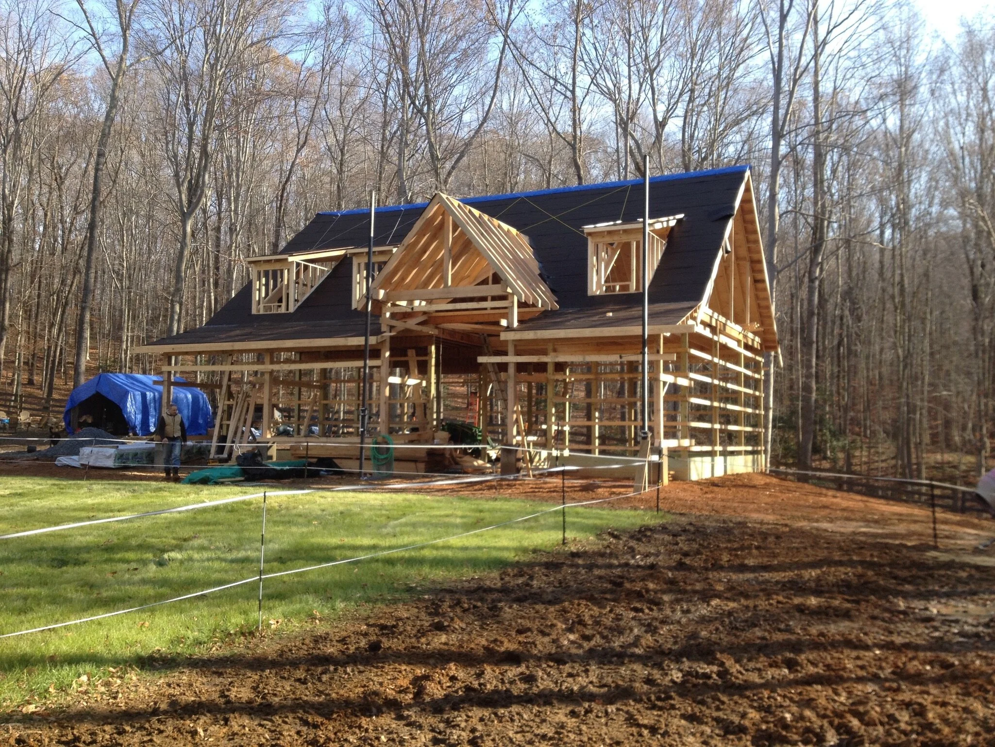 Central Virginia Custom Exterior Barn Design — Muller Design | Interior ...