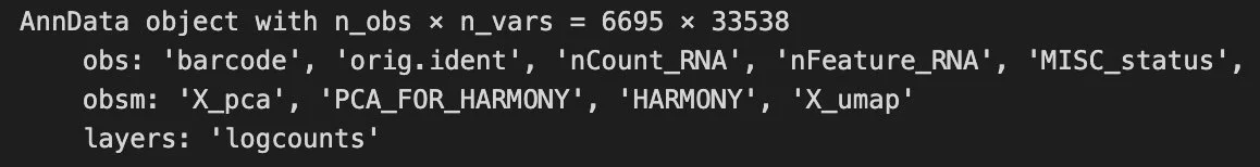 Preparing Seurat Data from Cellenics® for Submission to Cellxgene