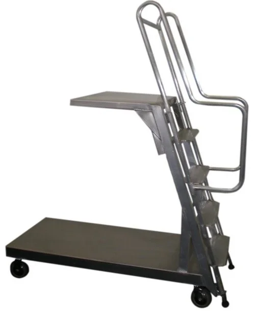 Ladder Carts — Picking Carts With Ladders | Rol-Away