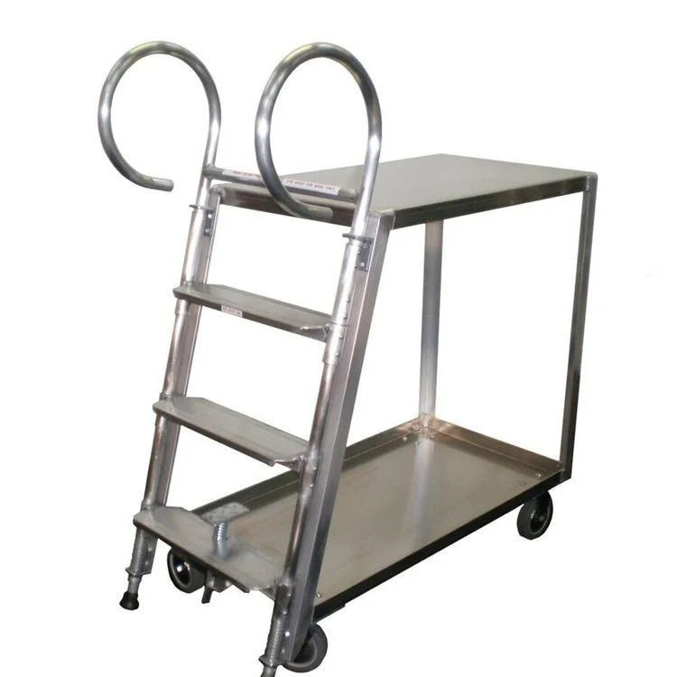 Ladder Carts — Picking Carts With Ladders | Rol-Away