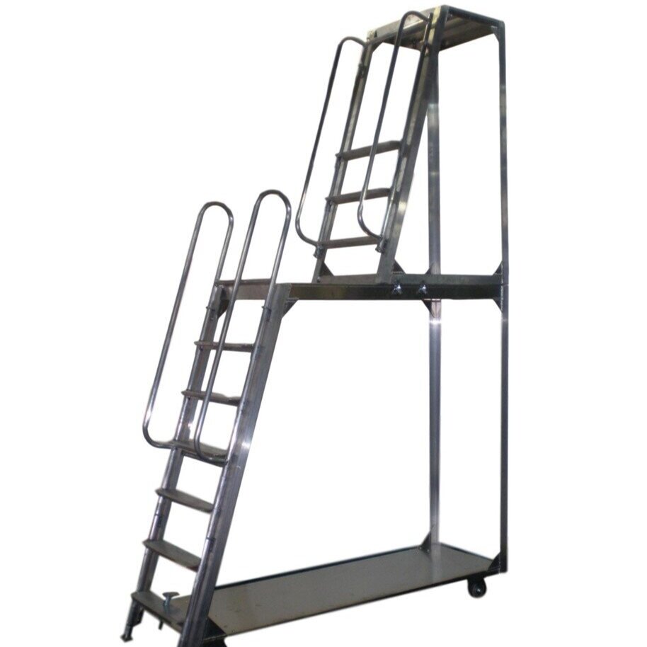 Ladder Carts — Picking Carts With Ladders | Rol-Away