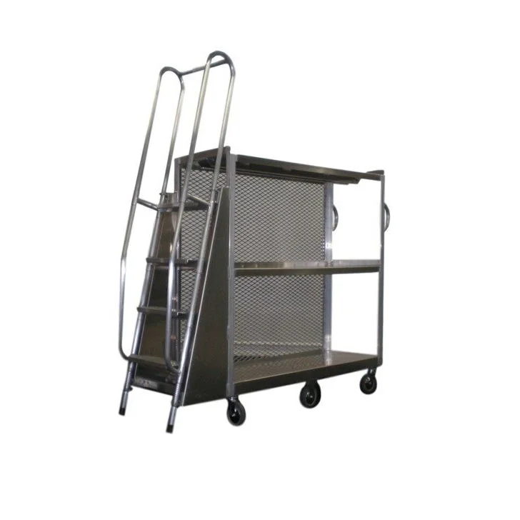 Ladder Carts — Picking Carts With Ladders | Rol-Away
