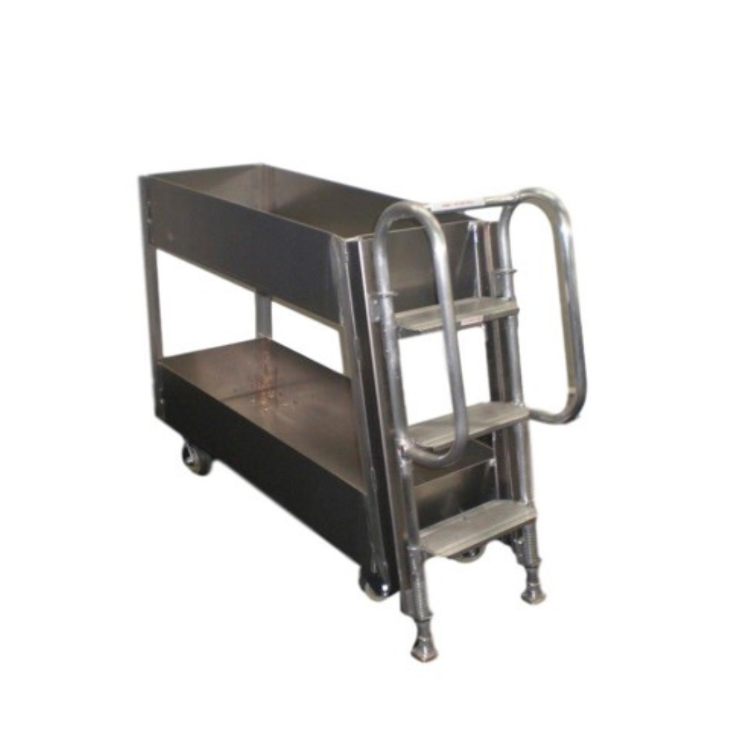 Ladder Carts — Picking Carts With Ladders | Rol-Away