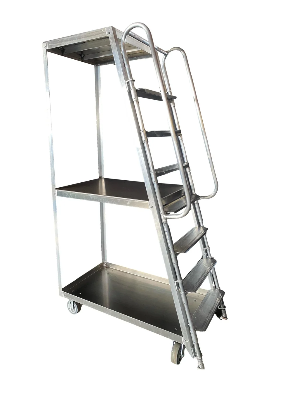 Ladder Carts — Picking Carts With Ladders | Rol-Away