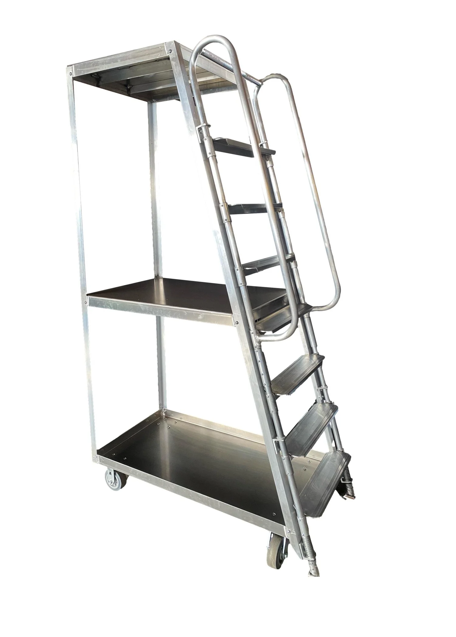Ladder Carts — Picking Carts With Ladders | Rol-Away