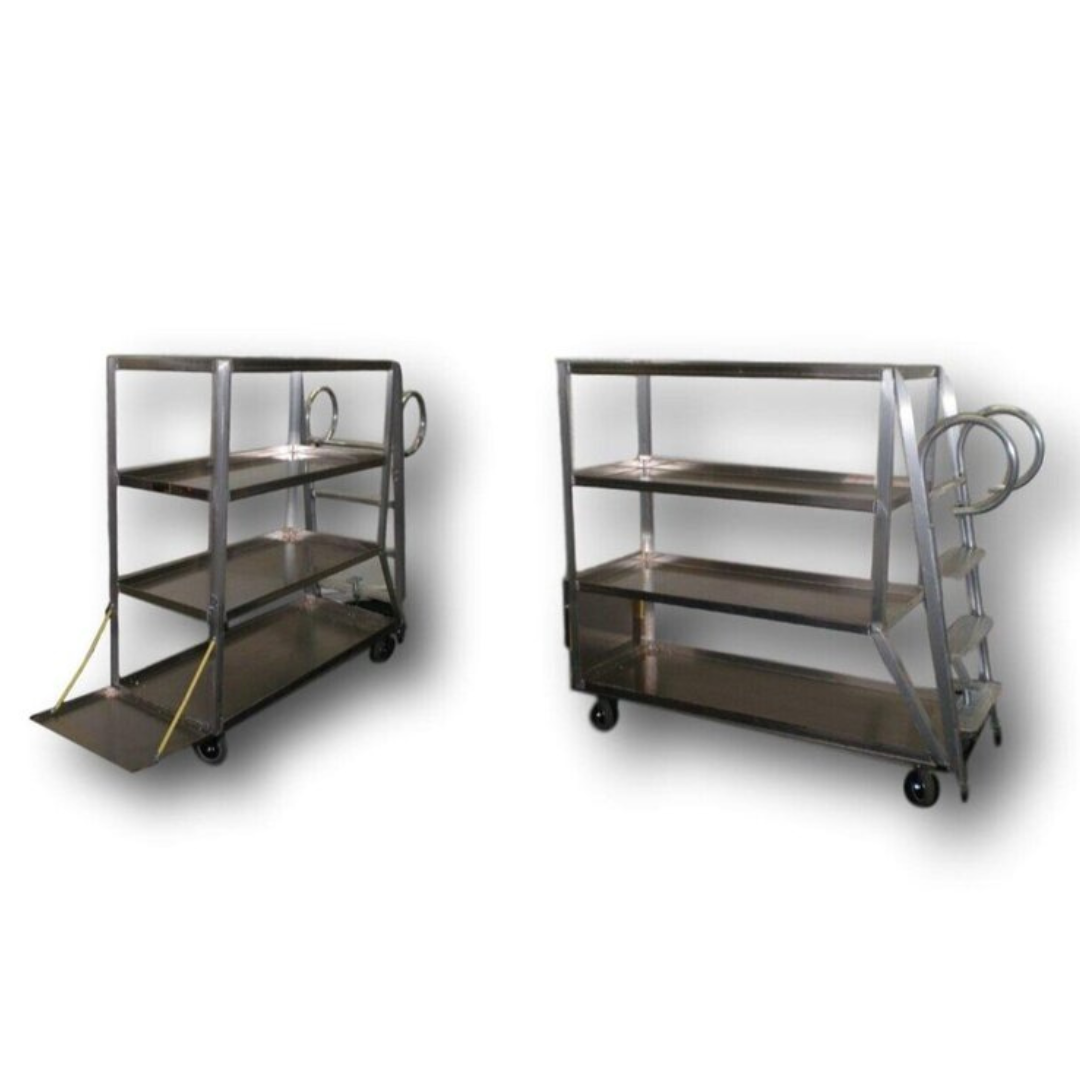 Ladder Carts — Picking Carts With Ladders | Rol-Away