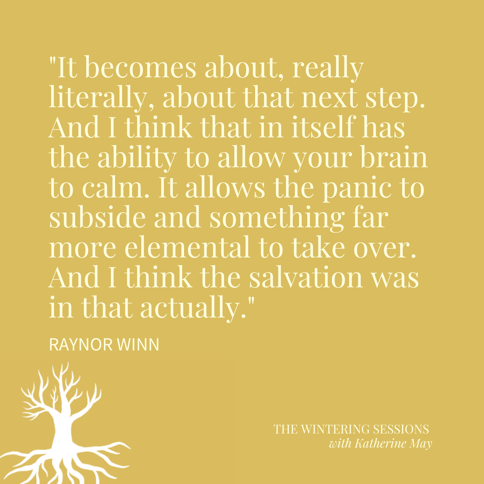 Raynor Winn on losing everything and finding home — KATHERINE MAY