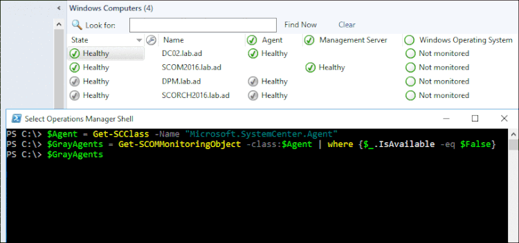 10 Useful SCOM PowerShell Scripts — Cookdown
