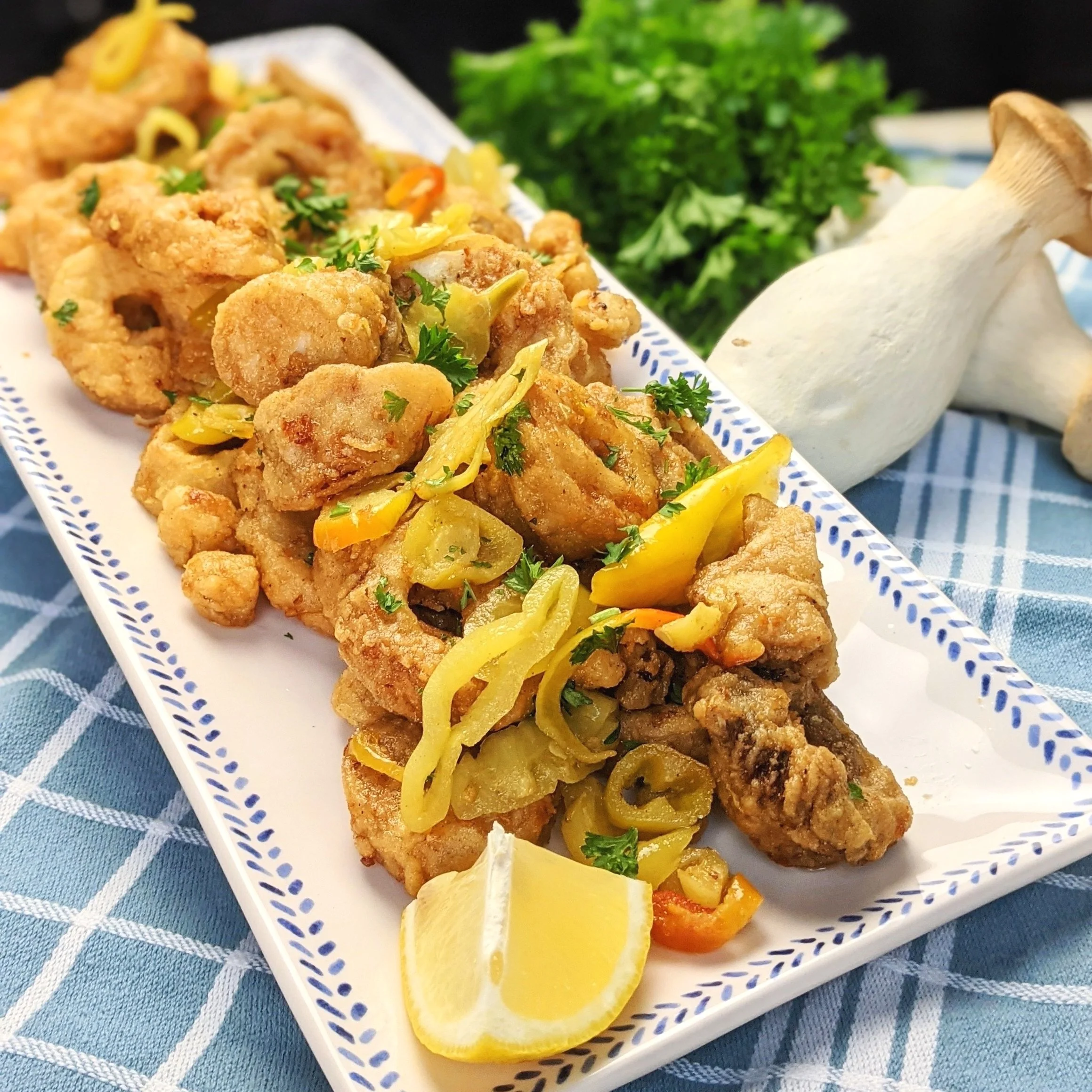 Rhode Island Style King Trumpet ‘Calamari’ — RI Mushroom Co.