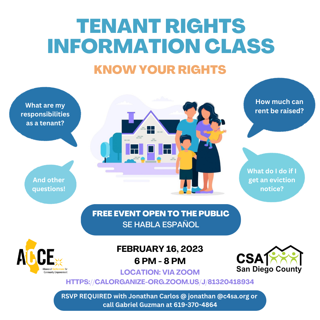 Events — CSA San Diego County