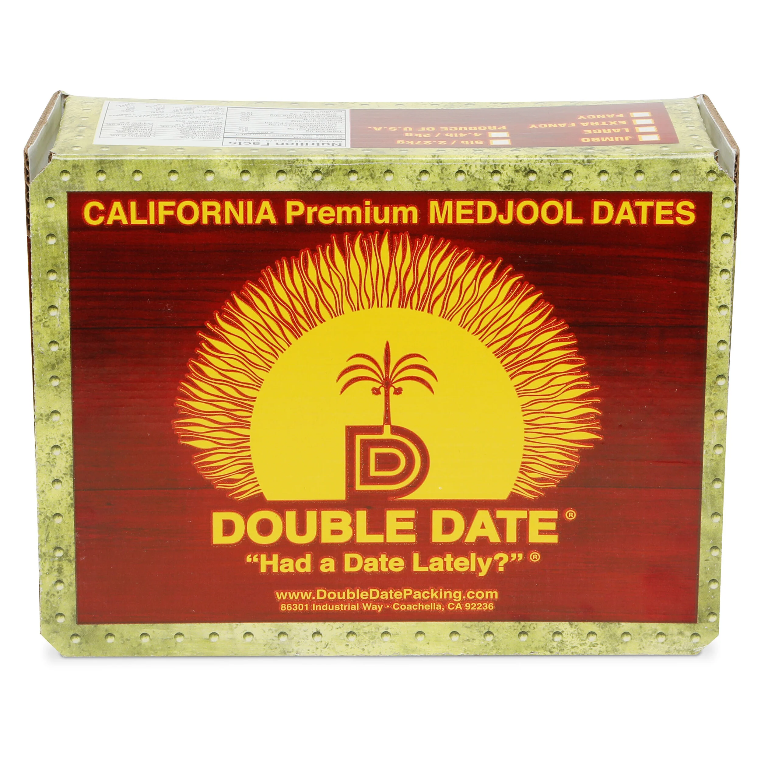 Double Date® Premium Medjool Dates • 5 lb Box | Double Date | Medjool dates