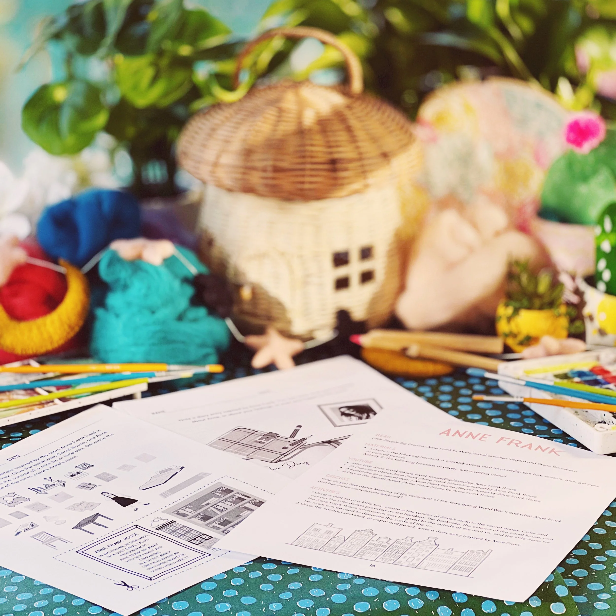 Anne Frank Elementary Lesson Plan — mint and bloom