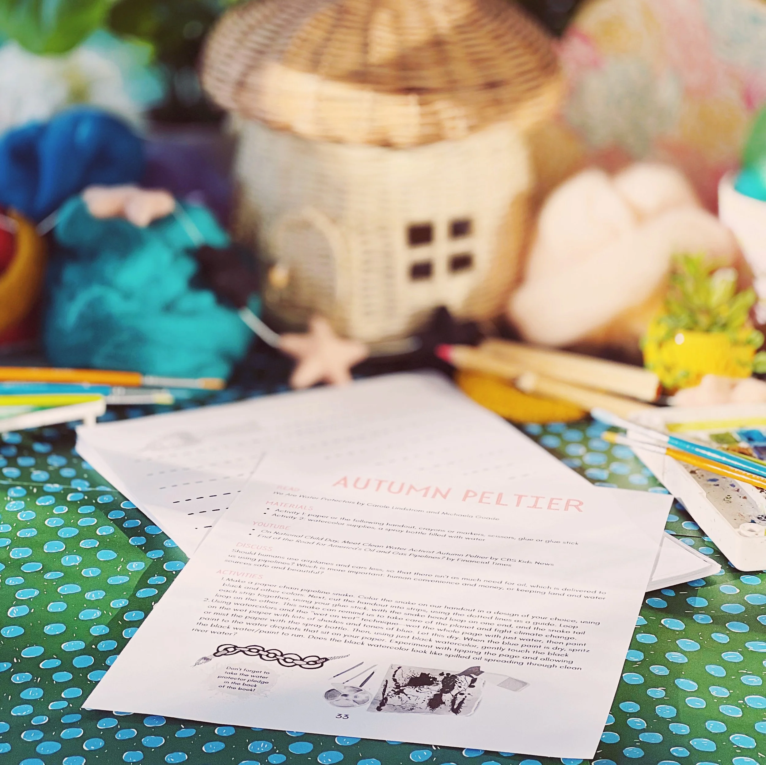 Autumn Peltier Elementary Lesson Plan — mint and bloom