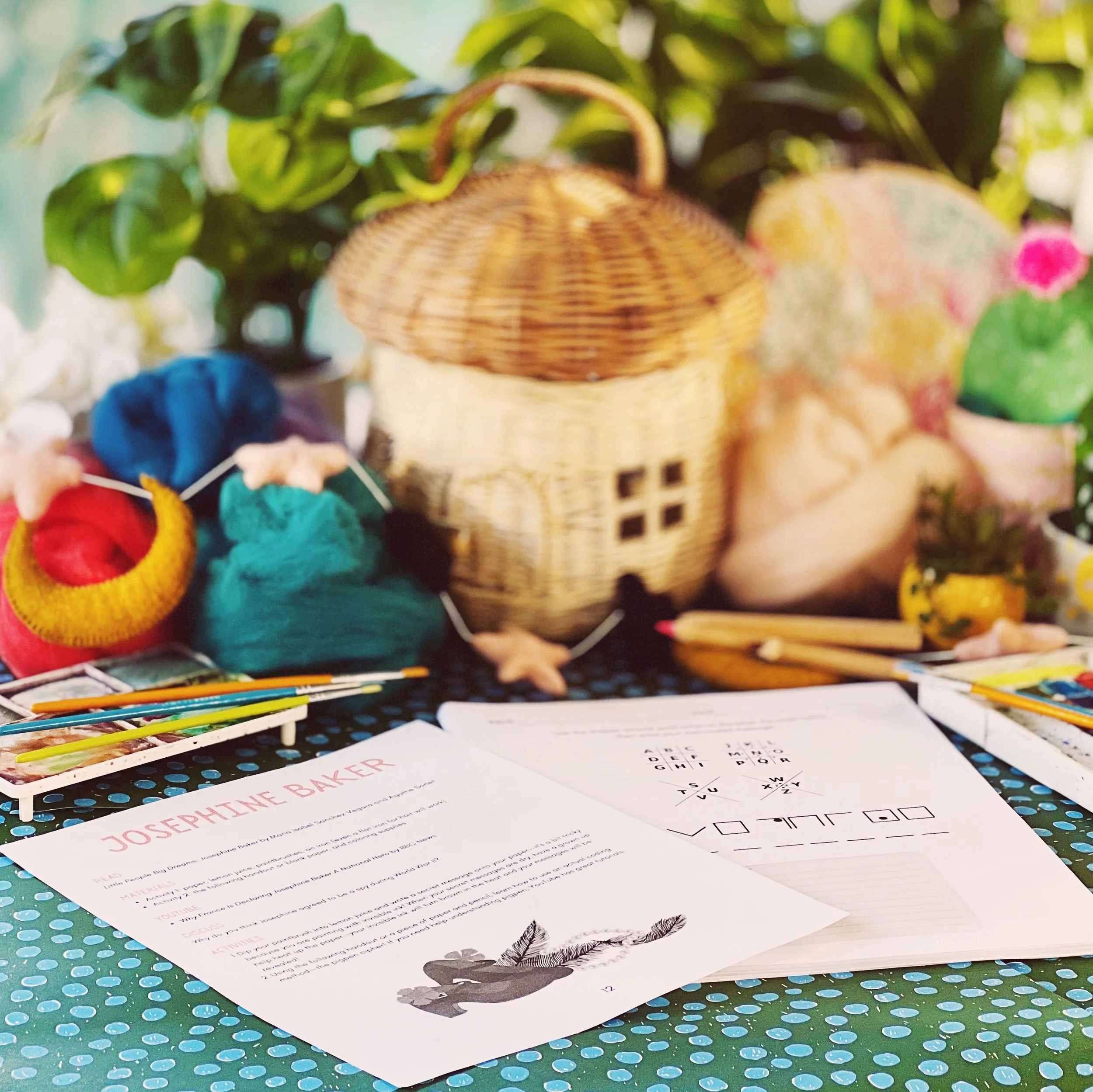 Josephine Baker Elementary Lesson Plan — mint and bloom