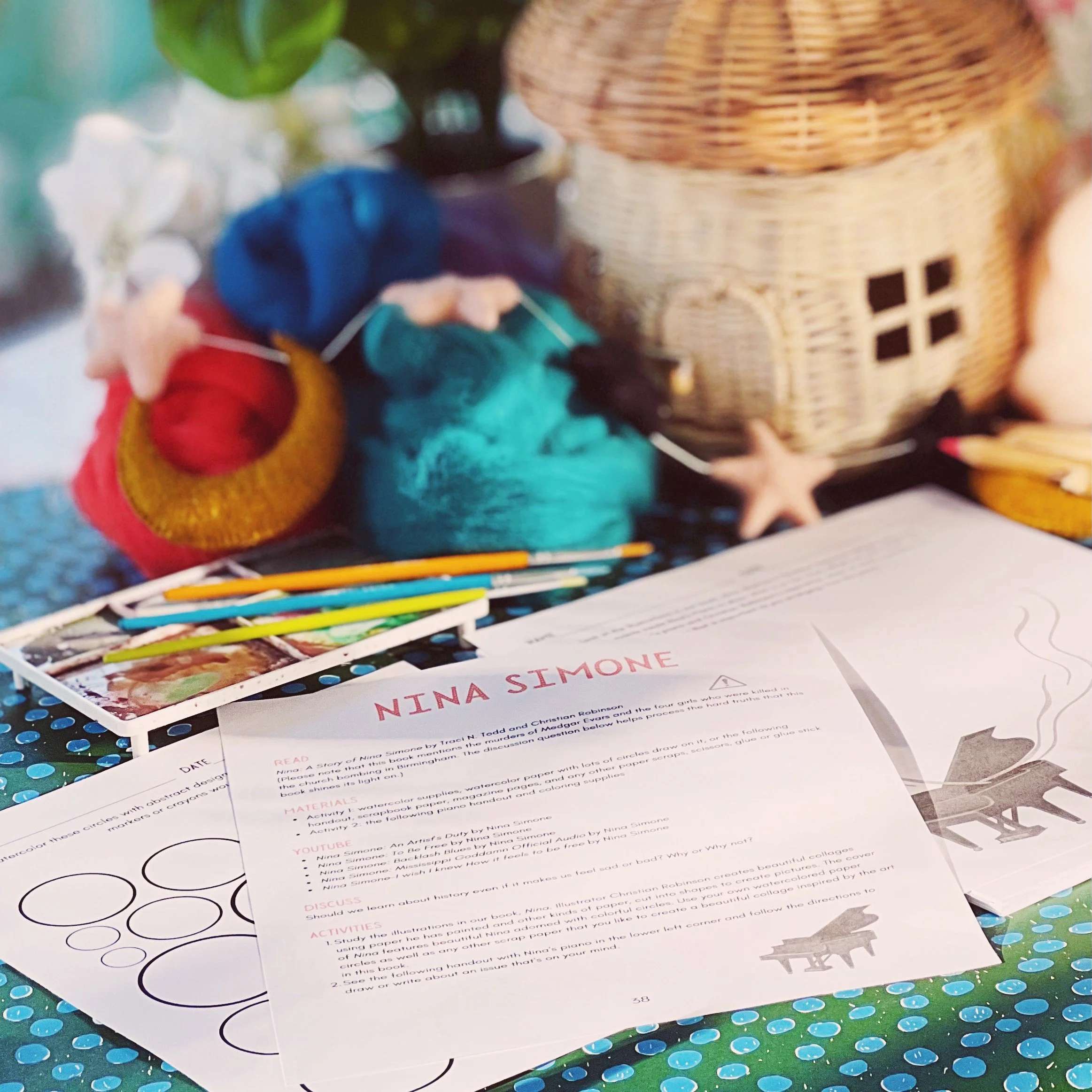 Nina Simone Elementary Lesson Plan — mint and bloom