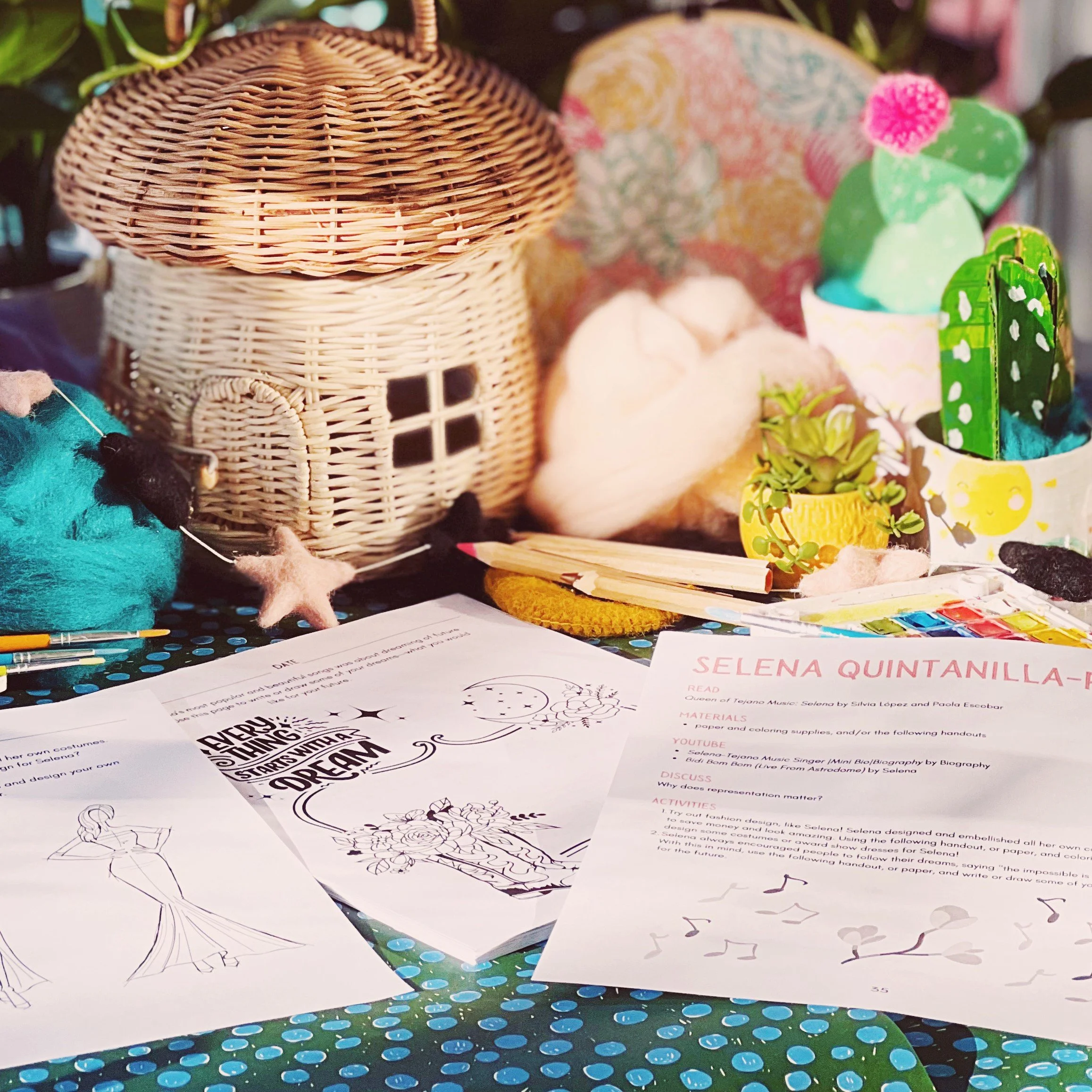 Selena Elementary Lesson Plan — mint and bloom