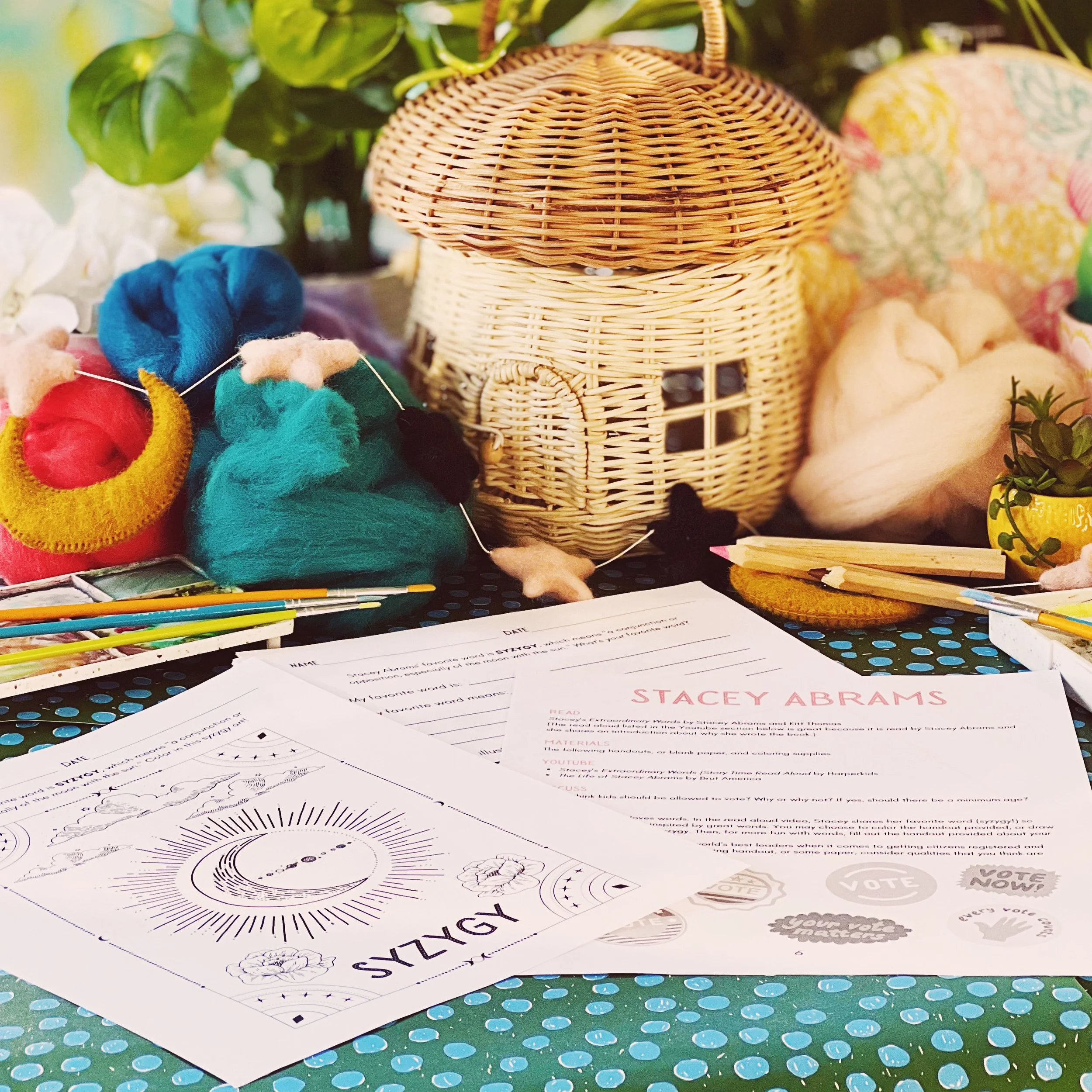 Stacey Abrams Elementary Lesson Plan — mint and bloom