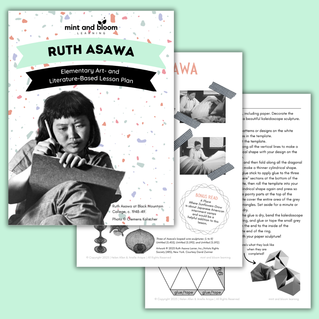 Ruth Asawa Elementary Lesson Plan — mint and bloom