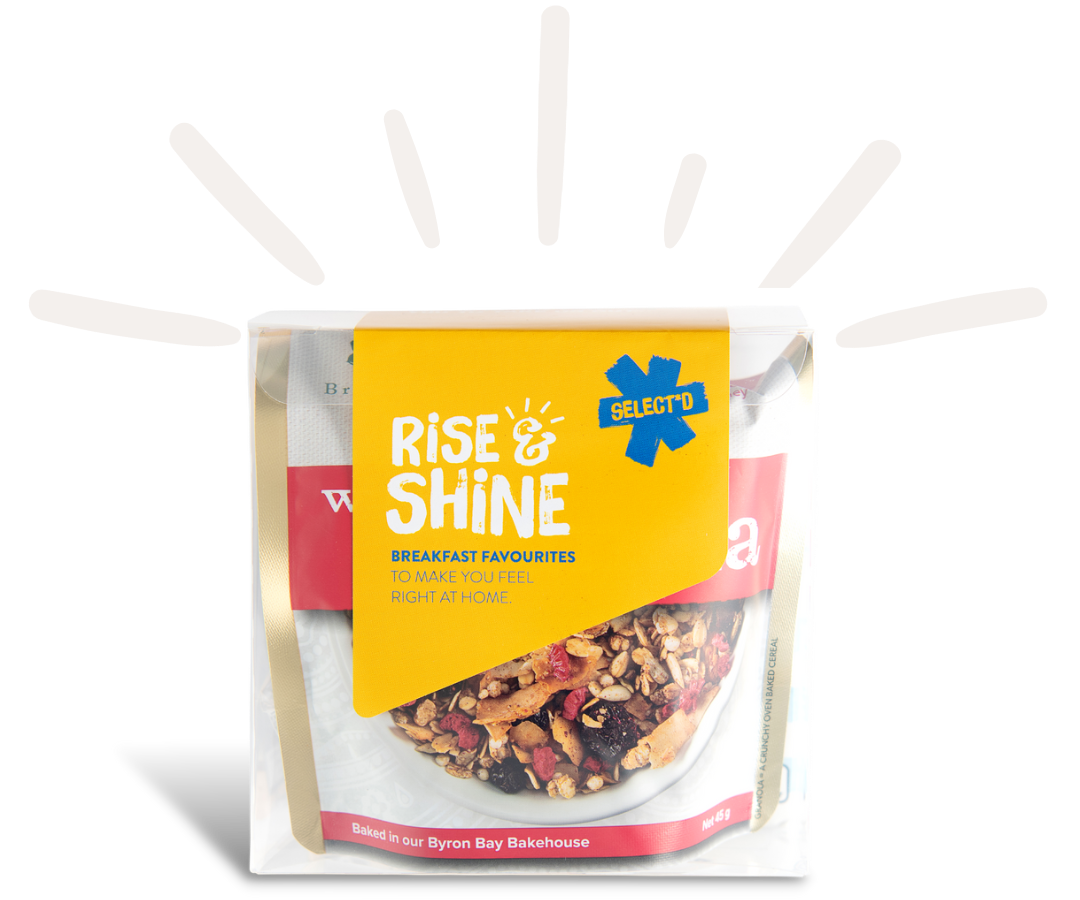 Rise & Shine Continental Boxed Breakfast Packs — SELECT*D