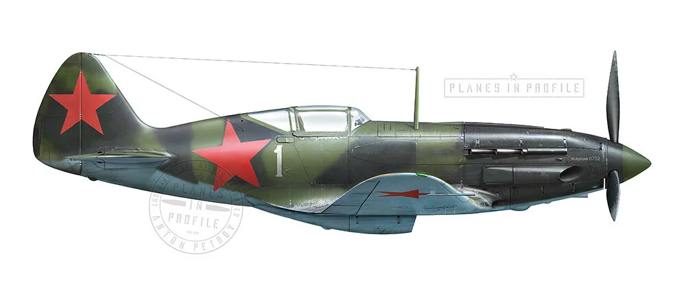 Mikoyan & Gurevich, MiG-3 ( Микоян и Гуревич, МиГ-3 ) airplane profile ...