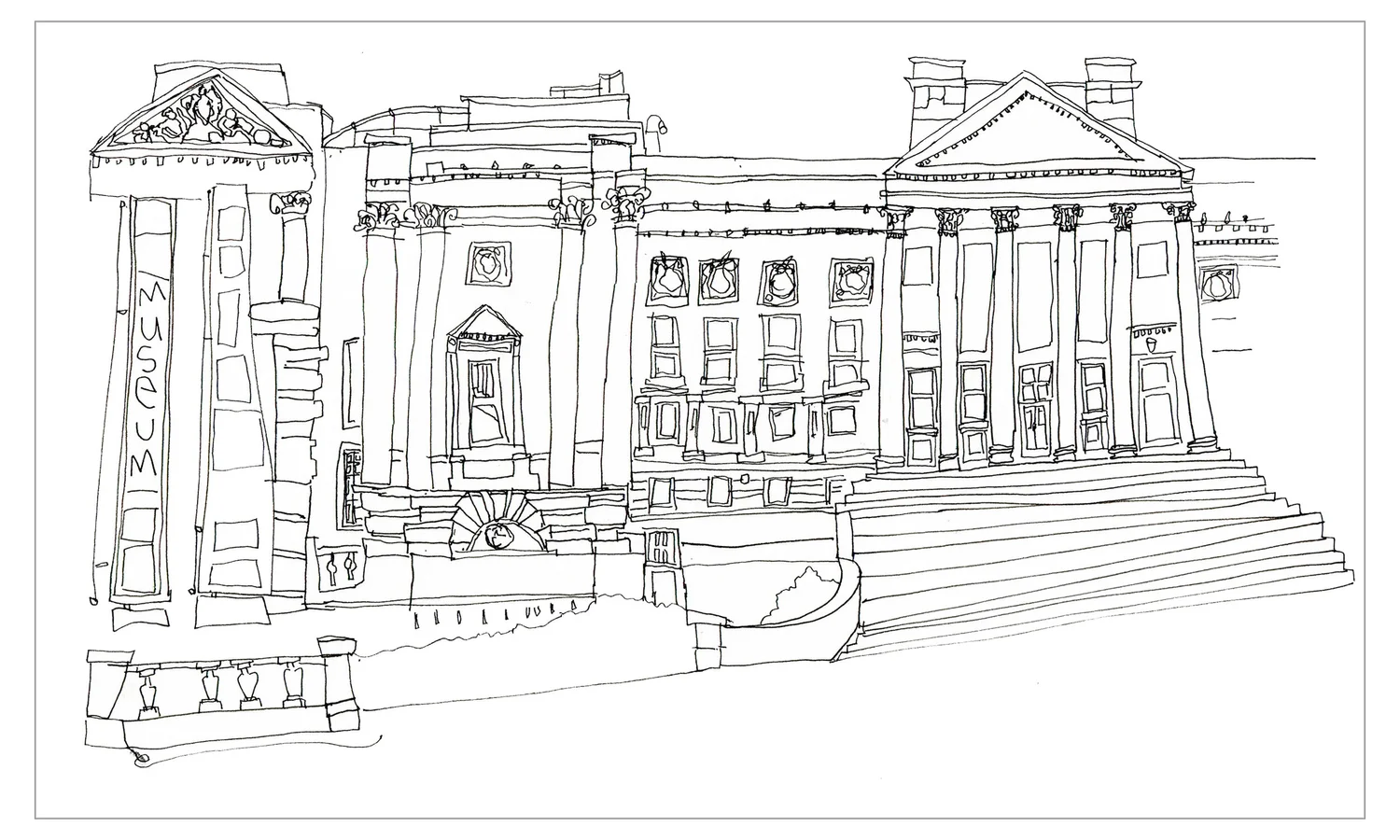 Liverpool - Pen and Ink drawings — freida