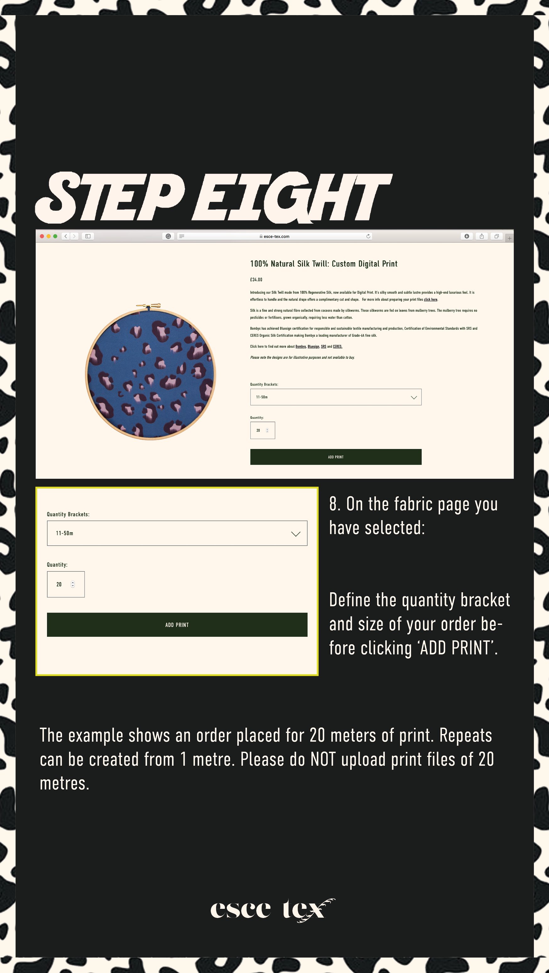 Digital Print Information — esce-tex