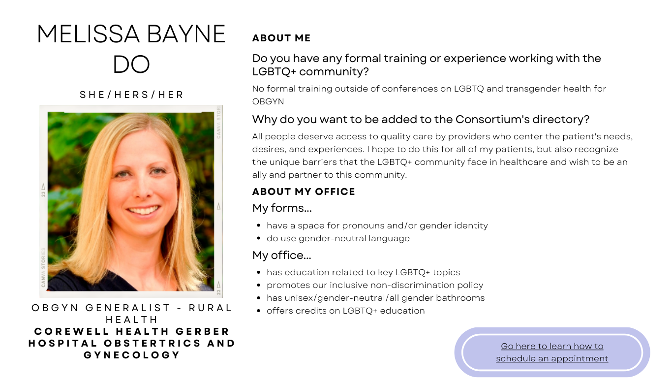 Gender Affirming GYN — GR LGBTQ+ Healthcare Consortium