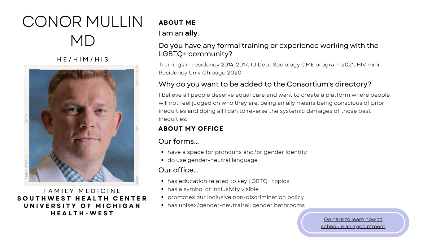 Health Directory - Primary Care — GR LGBTQ+ Healthcare Consortium