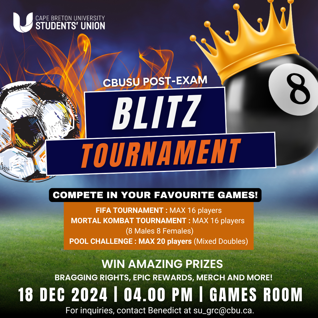 CBU Students' Union — Blitz Tournament