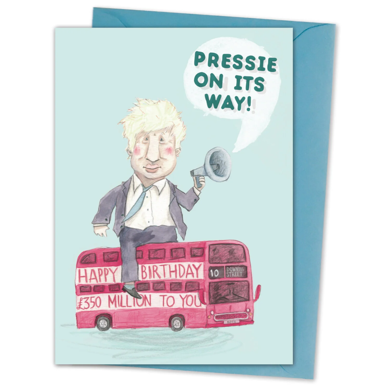 let's get your birthday done - Boris Johnson card — The Grey Earl