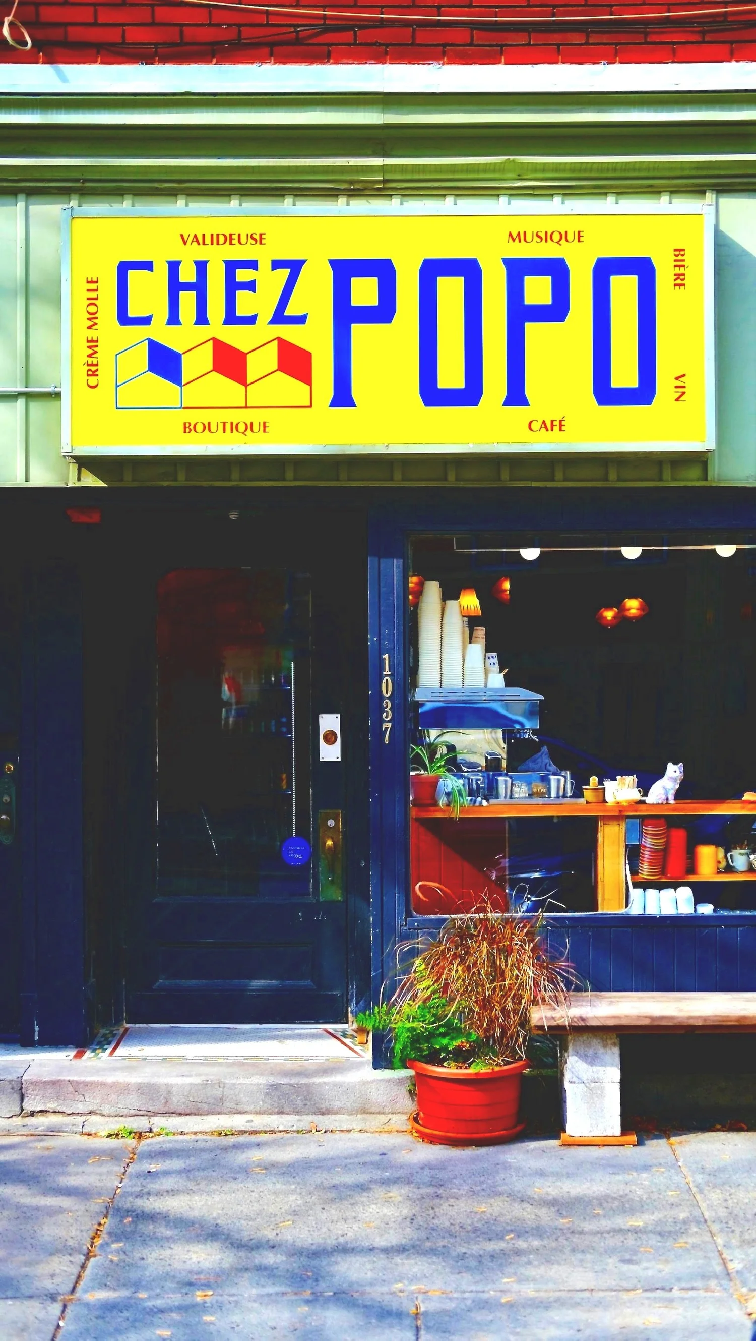 Chez Popo, café & boutique de Isle de Garde — Isle de Garde