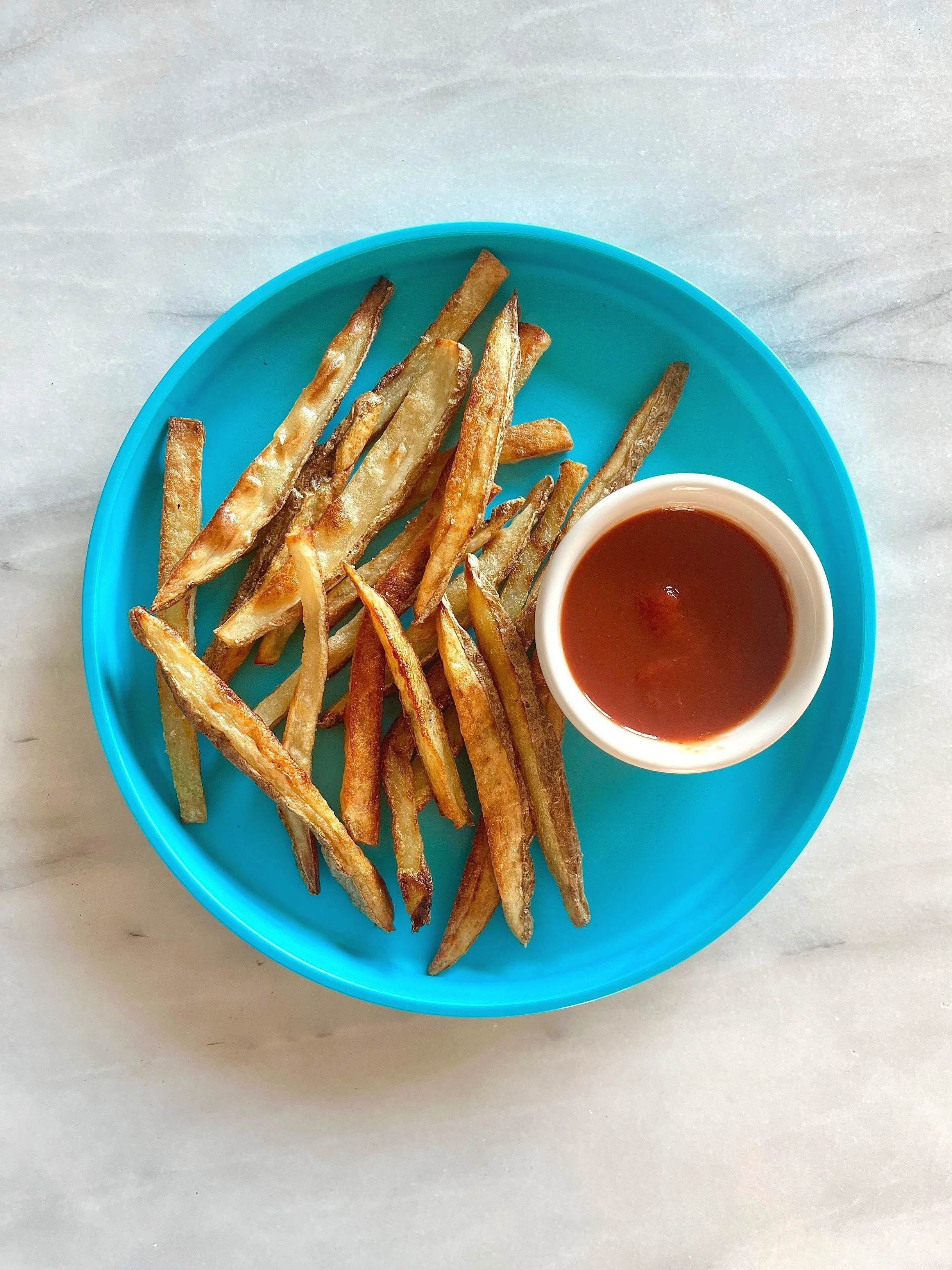 Crispy Oven-Baked French Fries — Feeding Our Toddlers