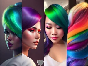 How to Color Hair with Food Colors Naturally — Silver Trend Collection ...