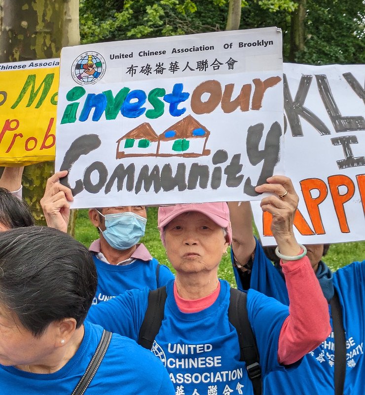 Brooklyn AAPI Advocates Rally for Equitable Budget in Leif Ericson Park ...