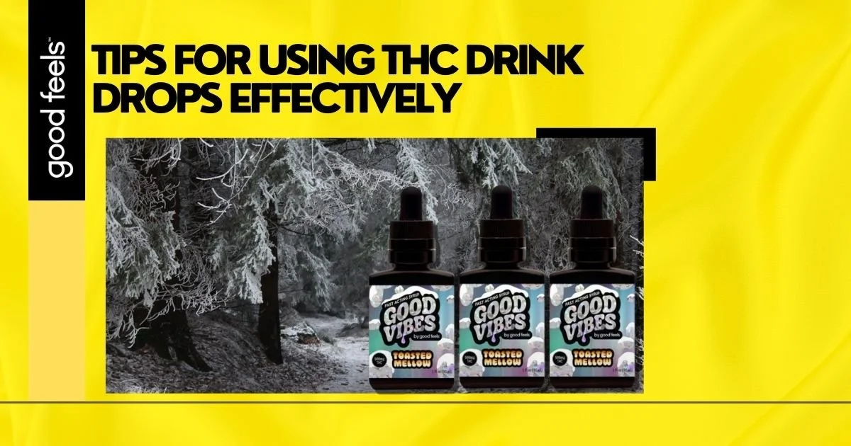 How THC Drinks Drops Work