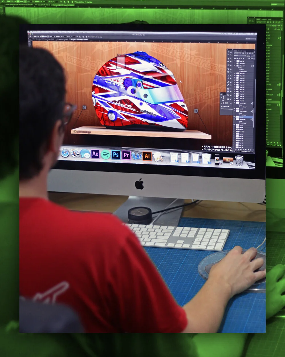 Custom Paint — Helmart Design