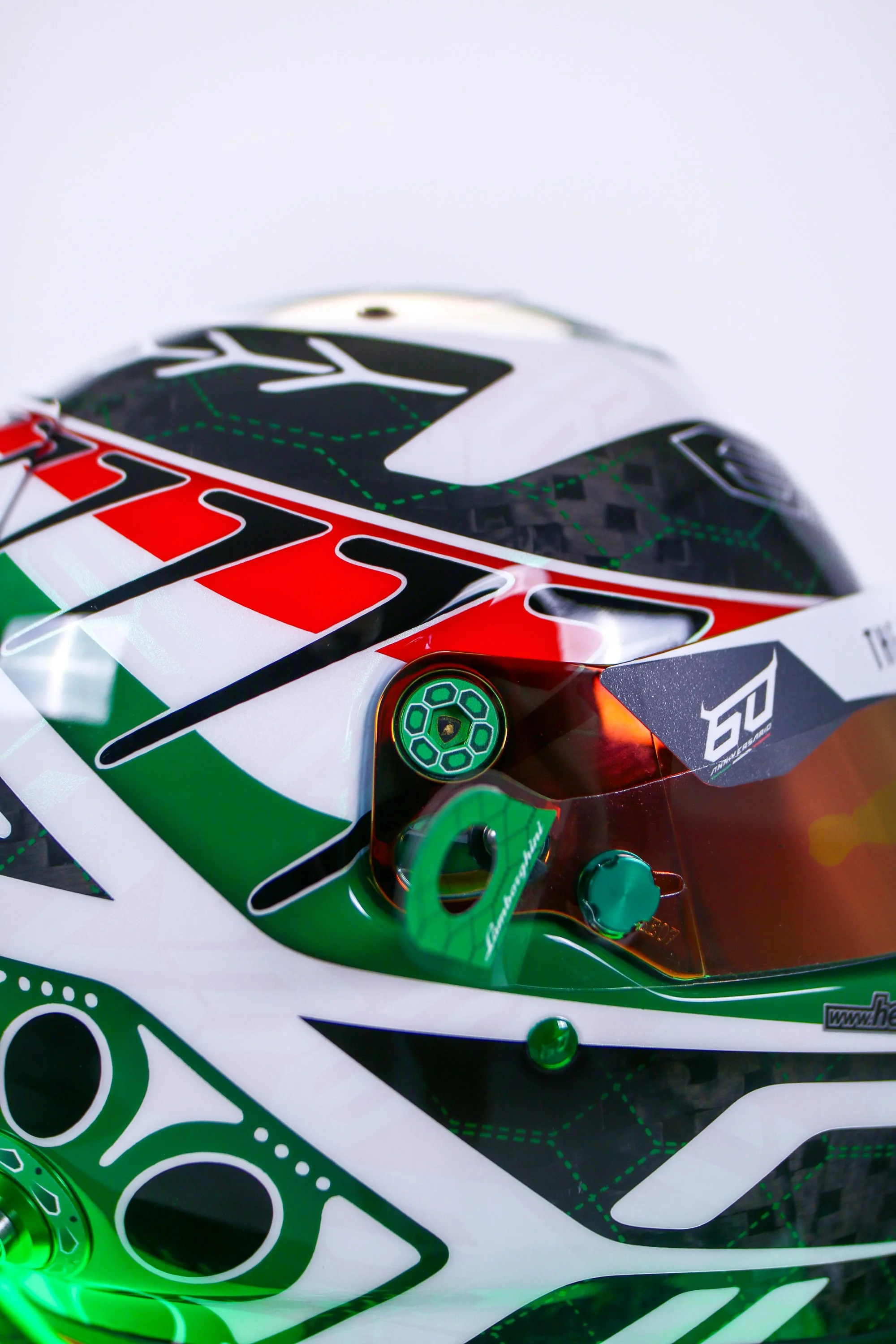 Lamborghini 60th Anniversario Helmet — Helmart Design