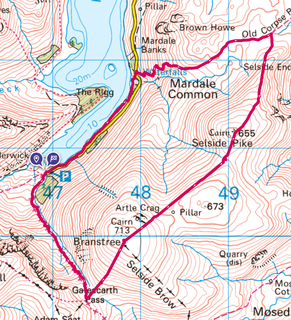 Branstree and Selside Pike From Haweswater | Lake District Walks ...