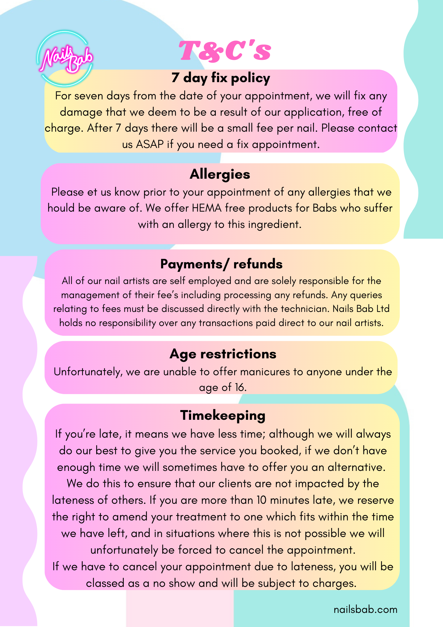 FAQs 1 — NAILS BAB