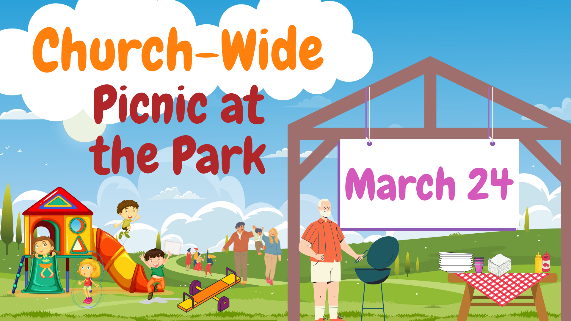 Church-Wide Picnic at the Park — Monaghan Baptist Church