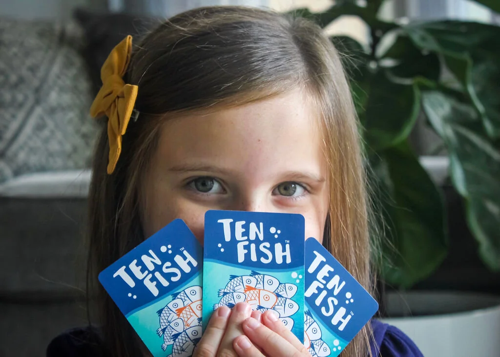 Ten Fish | fun and easy card game for young children to practice math ...