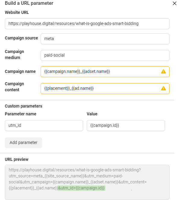 GA4 UTM Parameters Builder & Best Practices for Tracking Paid Social ...