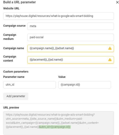 GA4 UTM Link Builder and Best Practices for Paid Social Tracking | Playhouse Digital
