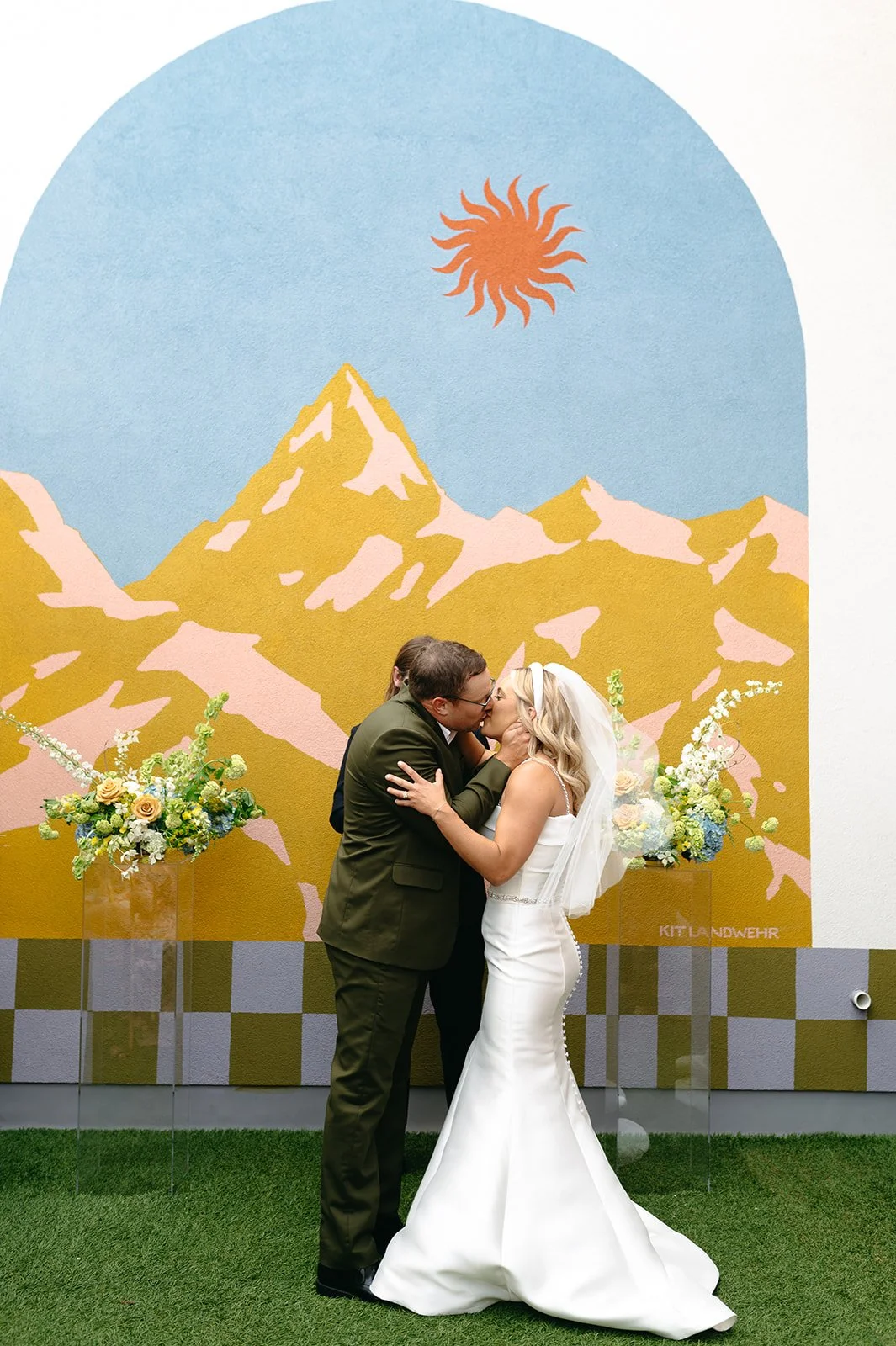 Haley and Daniel Spring Elopement at No Vacancy in Crossroads Kansas ...