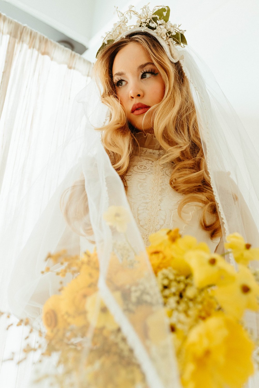 Retro Yellow Photoshoot — The Cottage Rose