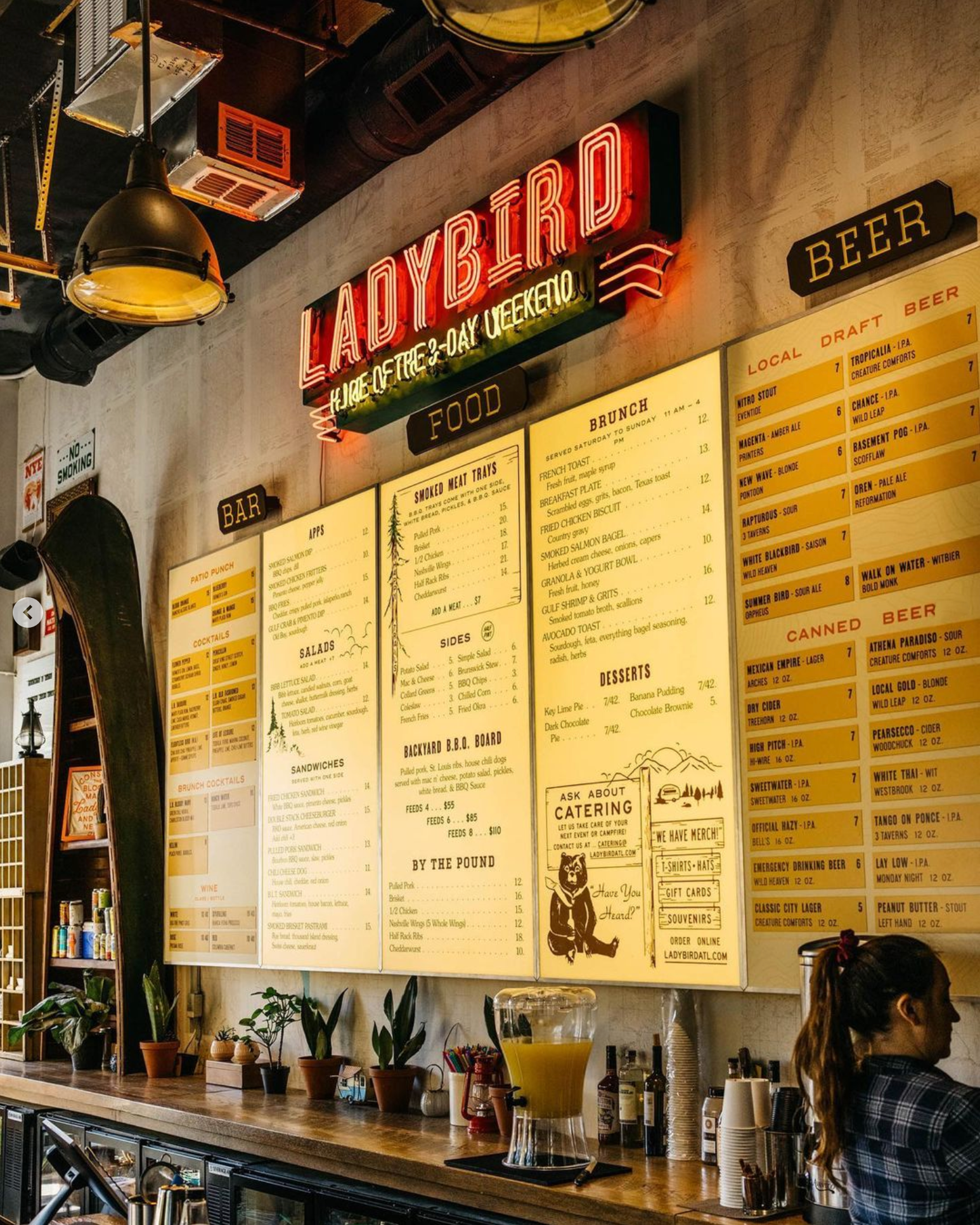 Menu — Ladybird Grove & Mess Hall