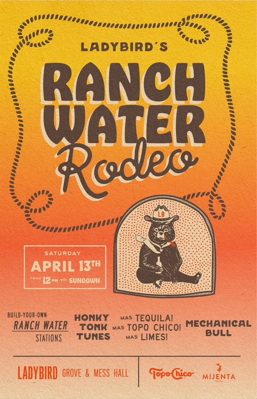 Ranch Water Rodeo — Ladybird Grove & Mess Hall