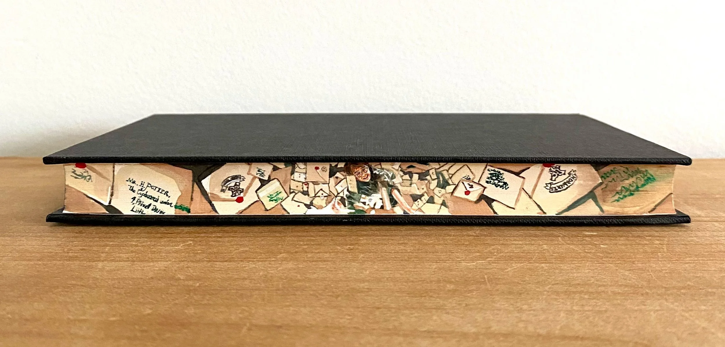 Harry Potter and the Philosopher's Stone — Mandy Howard Art, Fore-Edge ...